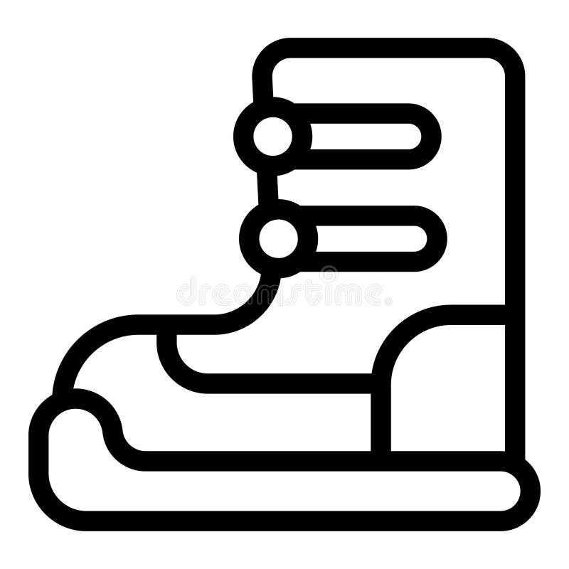 Vector Illustration of Work Boot Icon Stock Vector - Illustration of ...