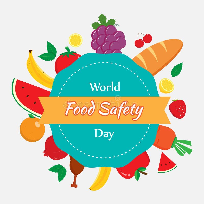 Vector Illustration for World Food Safety Day. Stock Vector ...