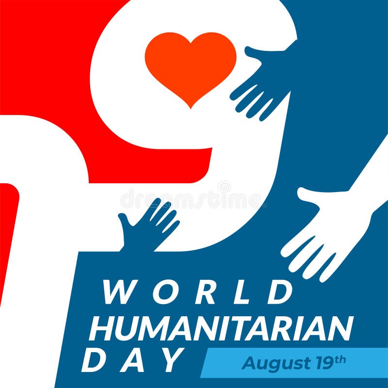 Vector Illustration of World Humanitarian Day Stock Vector ...