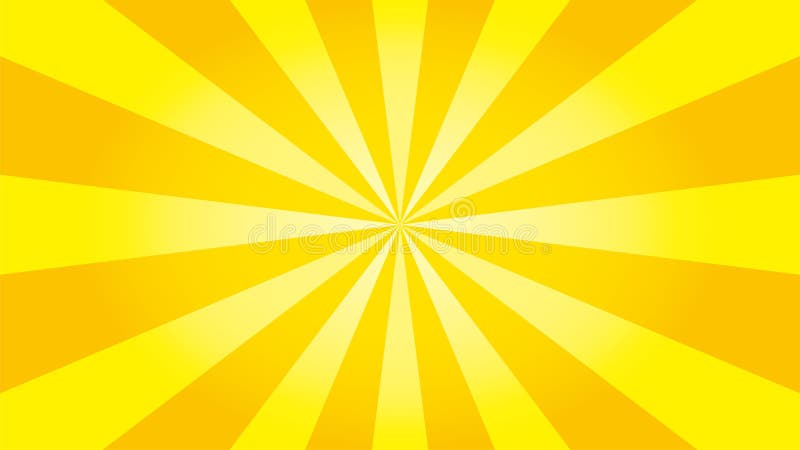 Vector Illustration of Yellow and Orange Flash with Gradation Stock ...
