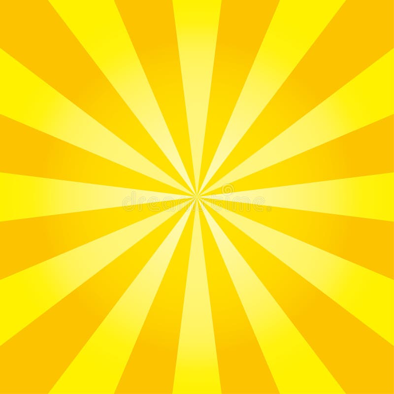 Vector Illustration of Yellow and Orange Flash with Gradation Stock ...