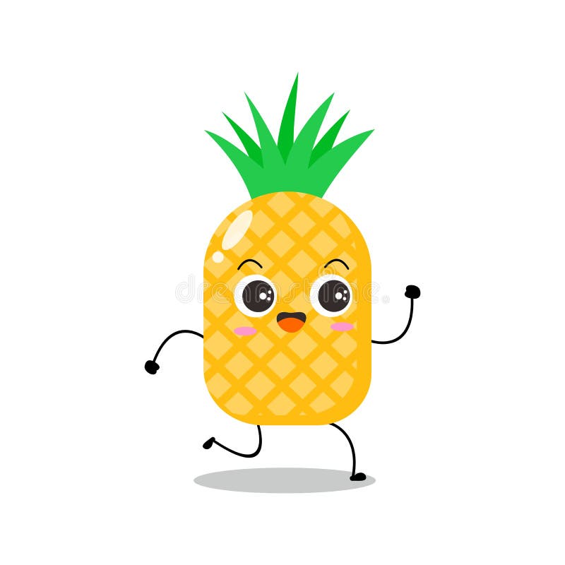 Run Pineapple Stock Illustrations – 156 Run Pineapple Stock ...