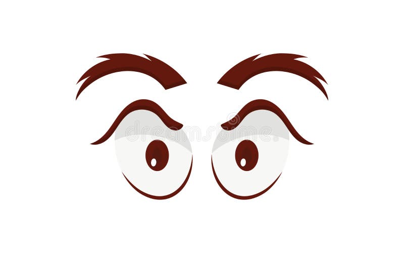 Evil Eyebrows Stock Illustrations – 250 Evil Eyebrows Stock ...