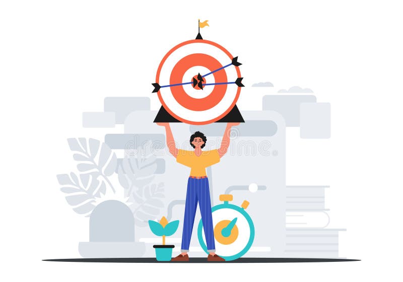 The Guy Holds in His Handwrite a Devour with Arrow that Hit the Digest ...