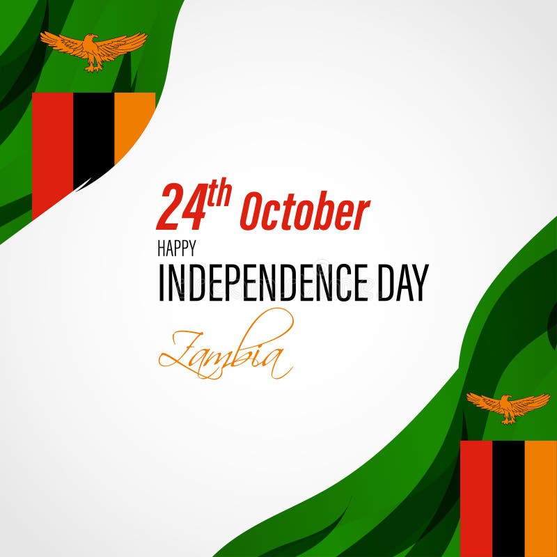 Vector Illustration for Zambia Independence Day Stock Vector ...
