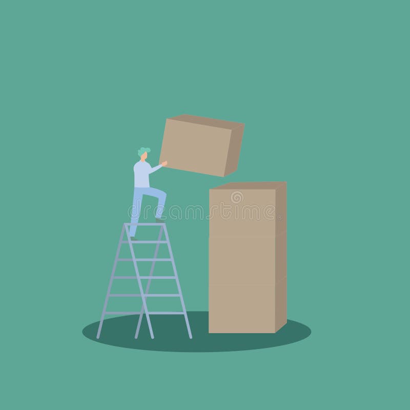 Climbing Boxes Stock Illustrations – 84 Climbing Boxes Stock ...