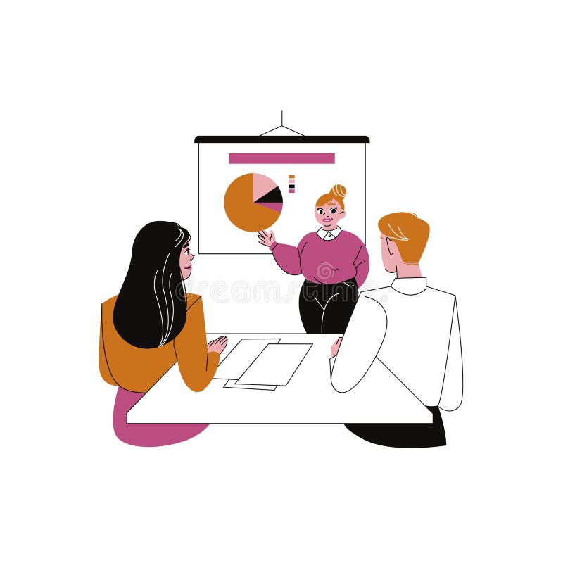 Vector Illustrations: Stylized Diagram Stock Vector - Illustration of ...