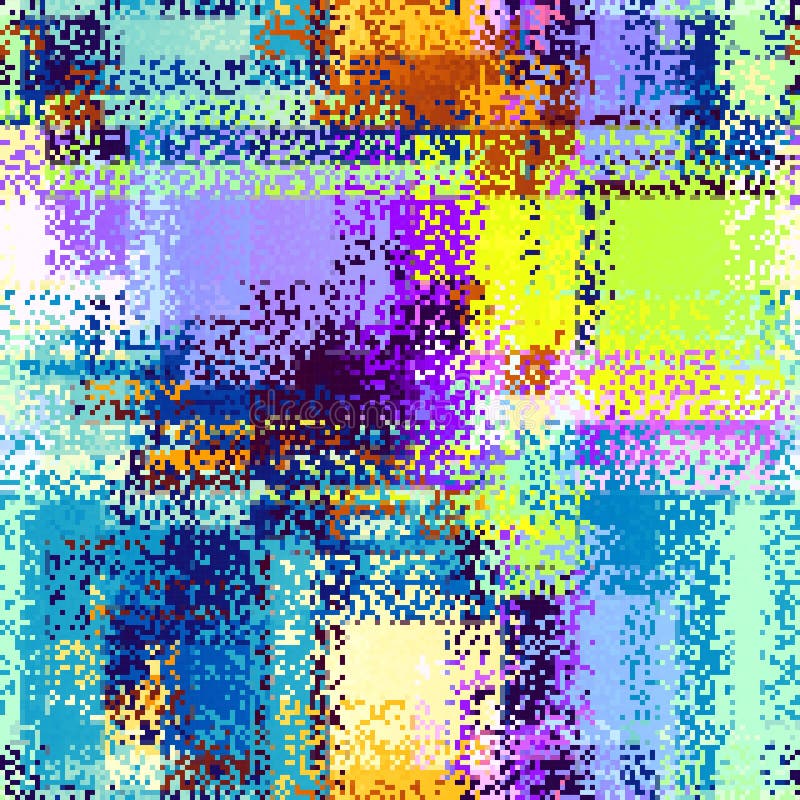 Pattern of a Random Small Dots. Seamless Image Stock Vector ...