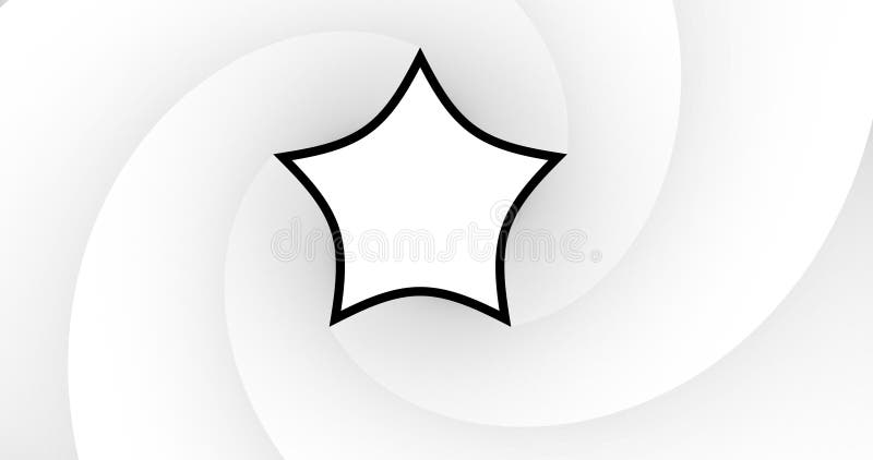 Vector Image with Abstract White Background Decorated with Smooth ...