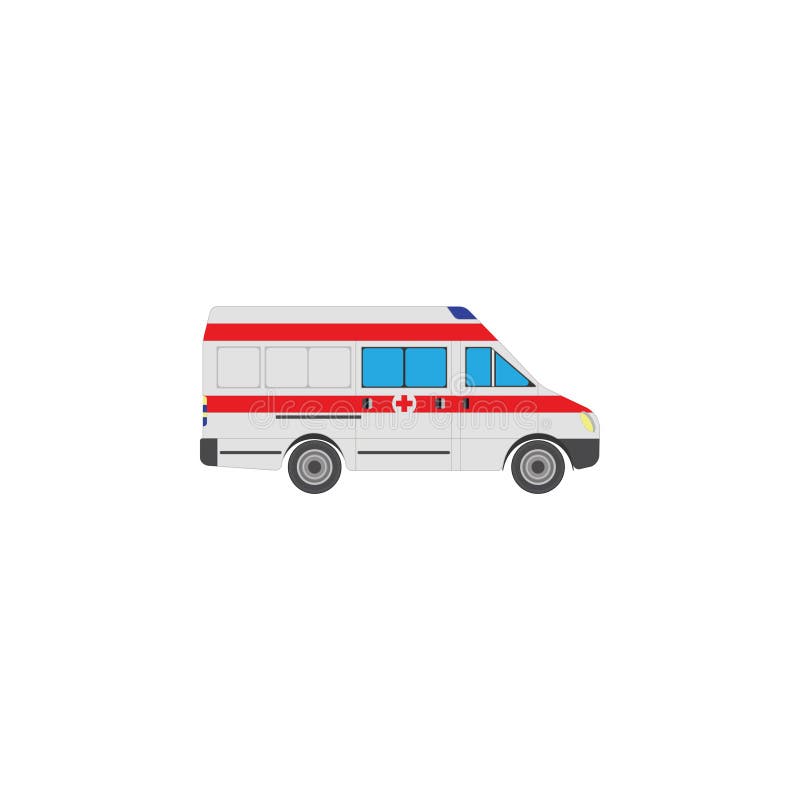 Vector Image. Ambulance Symbol Sign Stock Vector - Illustration of fast ...
