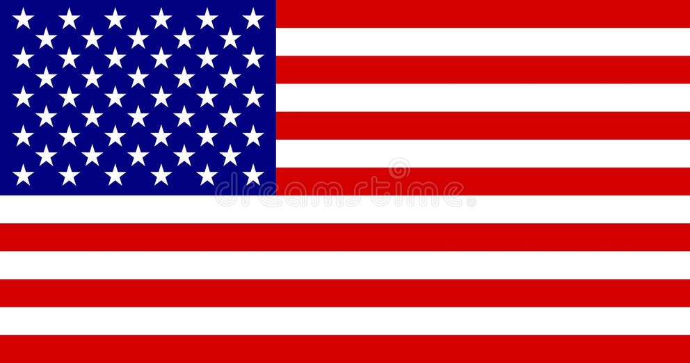 Accurate American Flag stock vector. Illustration of memorial - 101041578