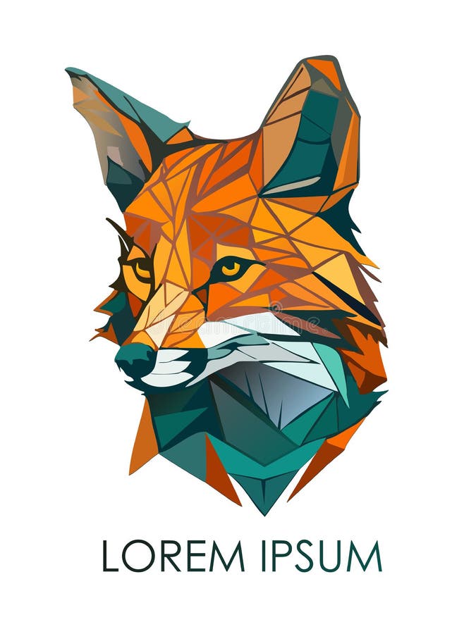 Vector Image of a Beautiful Red Fox. Fox Can Be Used for Website and ...