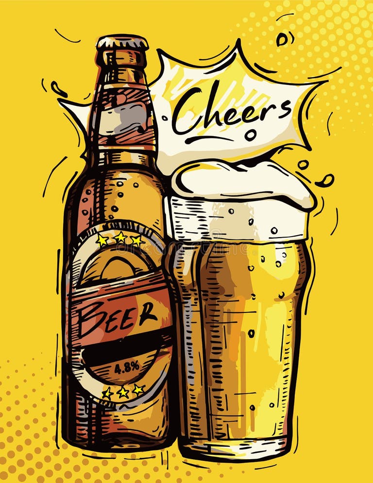 Beer Bottle Drawing Stock Illustrations – 11,683 Beer Bottle Drawing ...