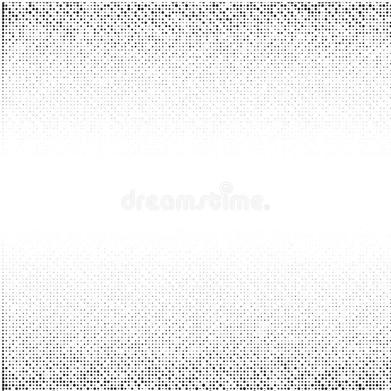 Vector Image of Black Dots of Different Sizes Have Different Density on ...