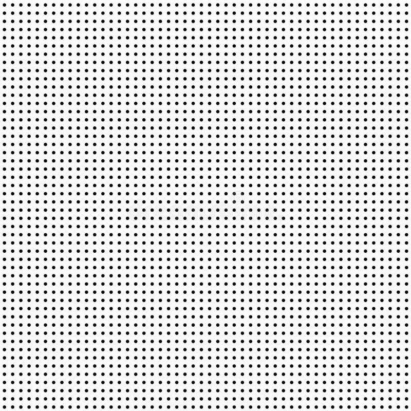 Vector Image of Black Small Dots on a White Background. Stock Vector ...