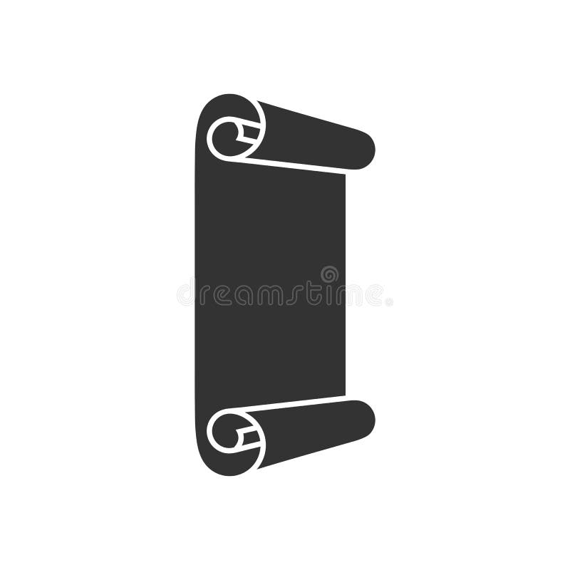 Vector Image of a Book, Scroll and Manuscript Stock Vector ...