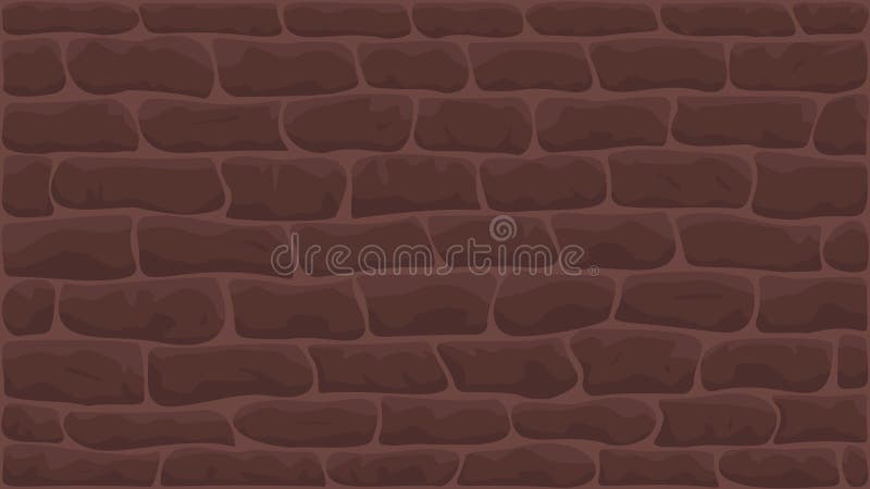 Vector Image of a Brick or Stone Wall Stock Vector - Illustration of ...