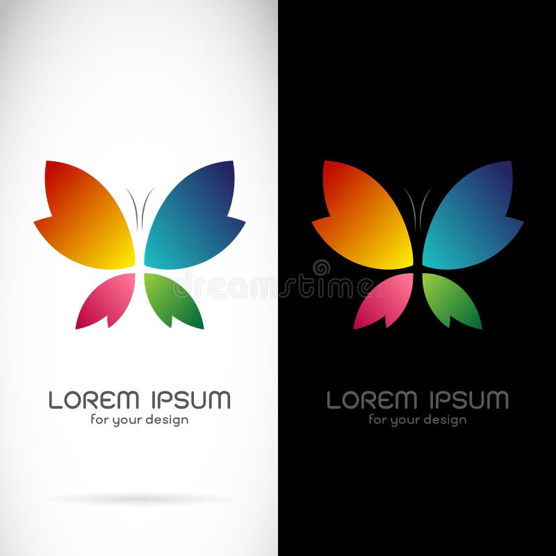 Vector Image of an Butterfly Design Stock Vector - Illustration of ...