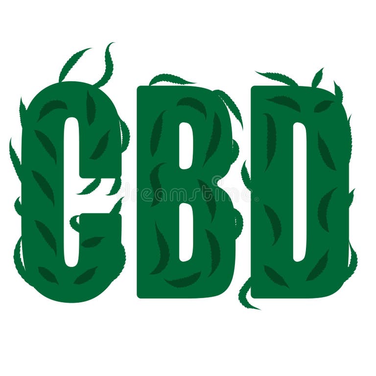 Vector image cbd stock vector. Illustration of cannabinoids - 171917266