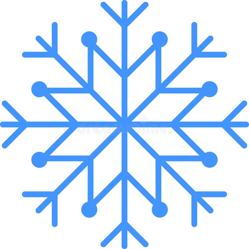 Snowflake Icon. Snowflake Shape Vector Stock Illustration ...