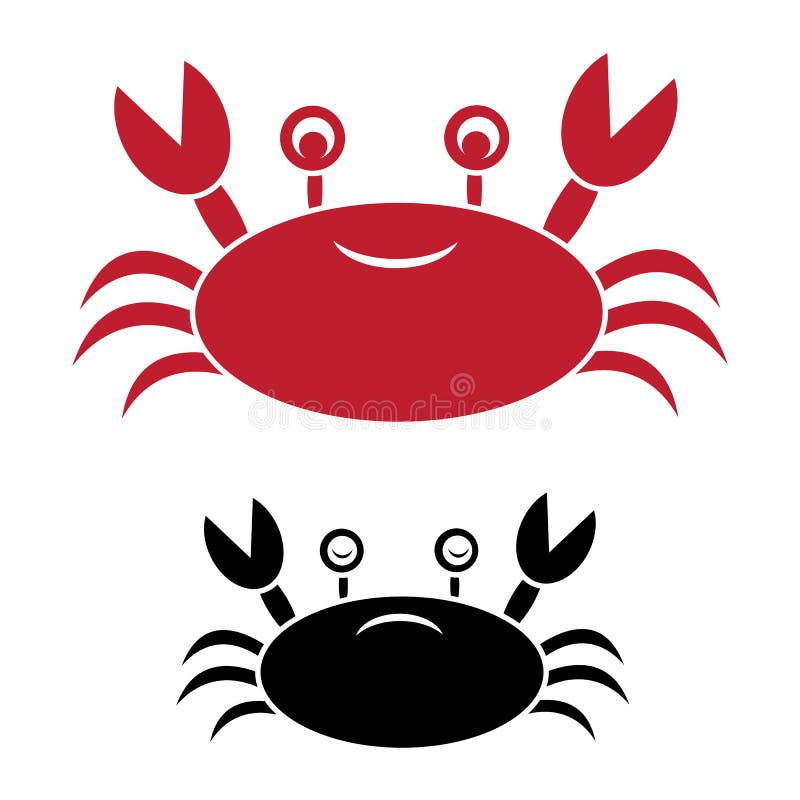 Vector image of an crab stock vector. Illustration of fauna - 29891369