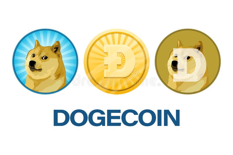 Dogecoin Logo Stock Illustrations – 598 Dogecoin Logo Stock ...