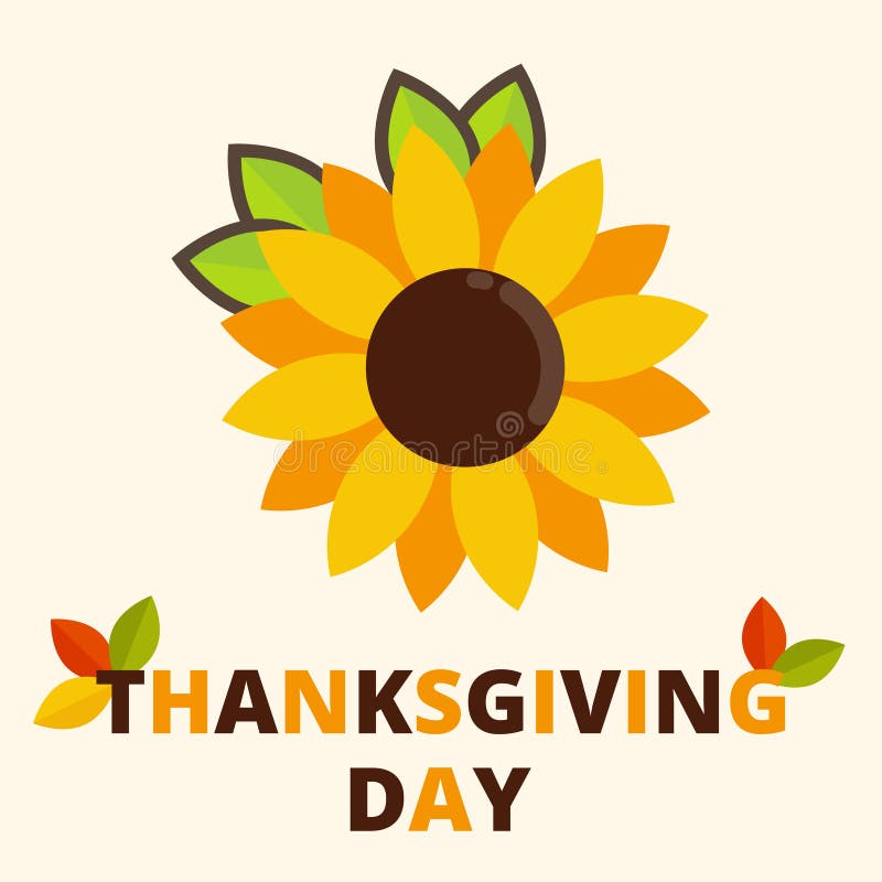 Cute sunflower with text stock vector. Illustration of invitation ...