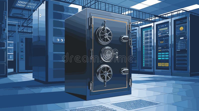 Secure Server Room with a Large Safe: a Digital Representation of Data ...