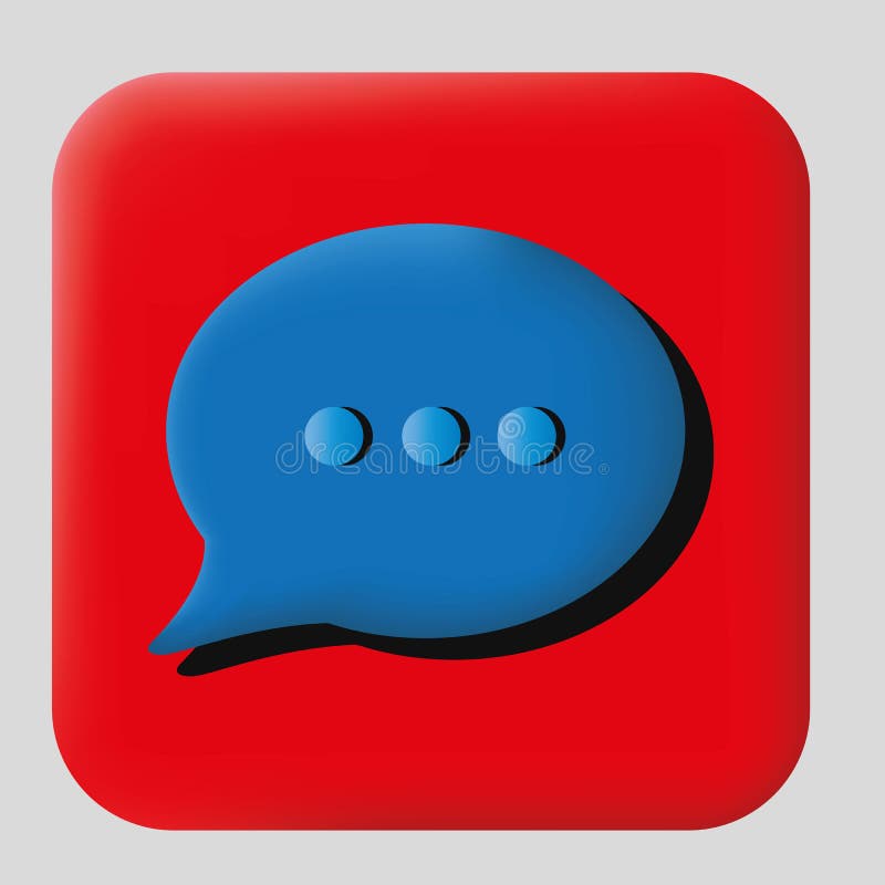 Dialog Box Icon, Chat Cartoon Bubbles. Thinking Cloud. Stock Vector ...