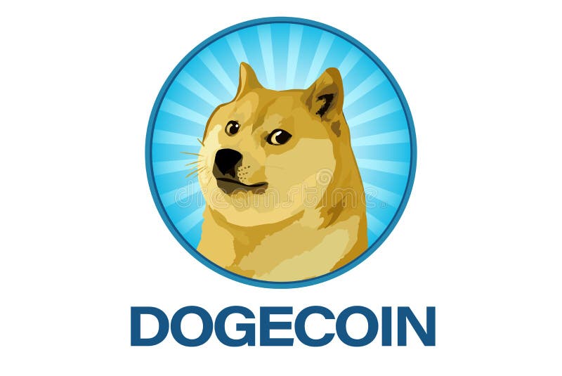 Dogecoin Logo Stock Illustrations – 598 Dogecoin Logo Stock ...