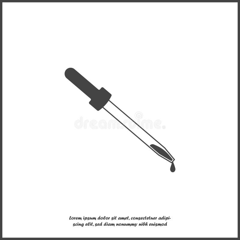 Pipette Illustration, Drawing, Engraving, Ink, Line Art, Vector Stock ...