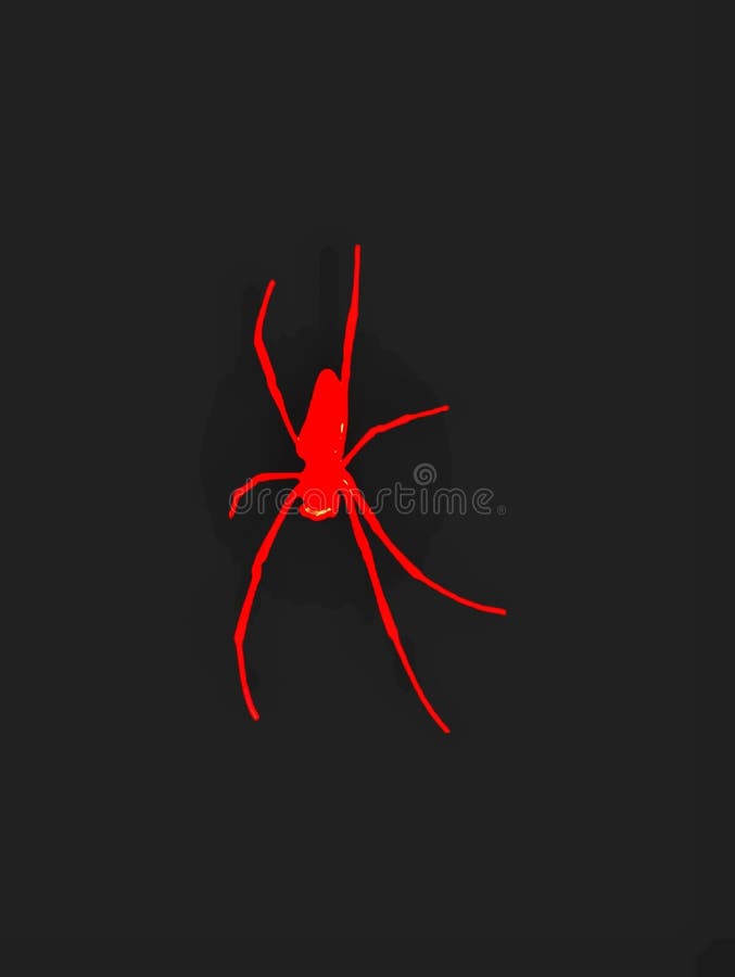 Vector Image of Giant Wood Spider Stock Illustration - Illustration of ...