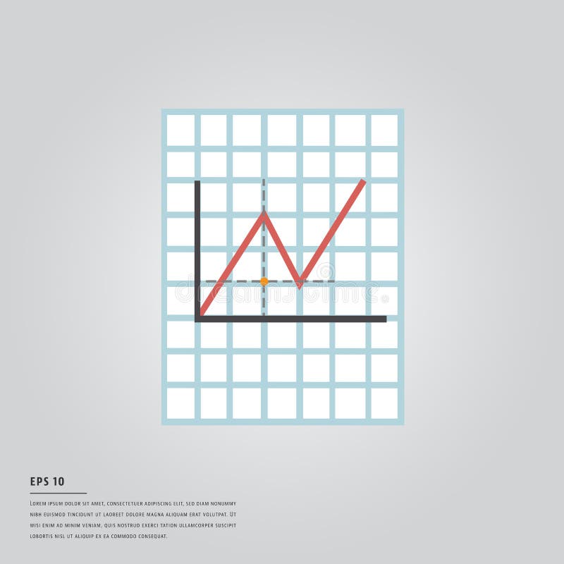 Vector Image of Graphic Chart Stock Vector - Illustration of pictogram ...