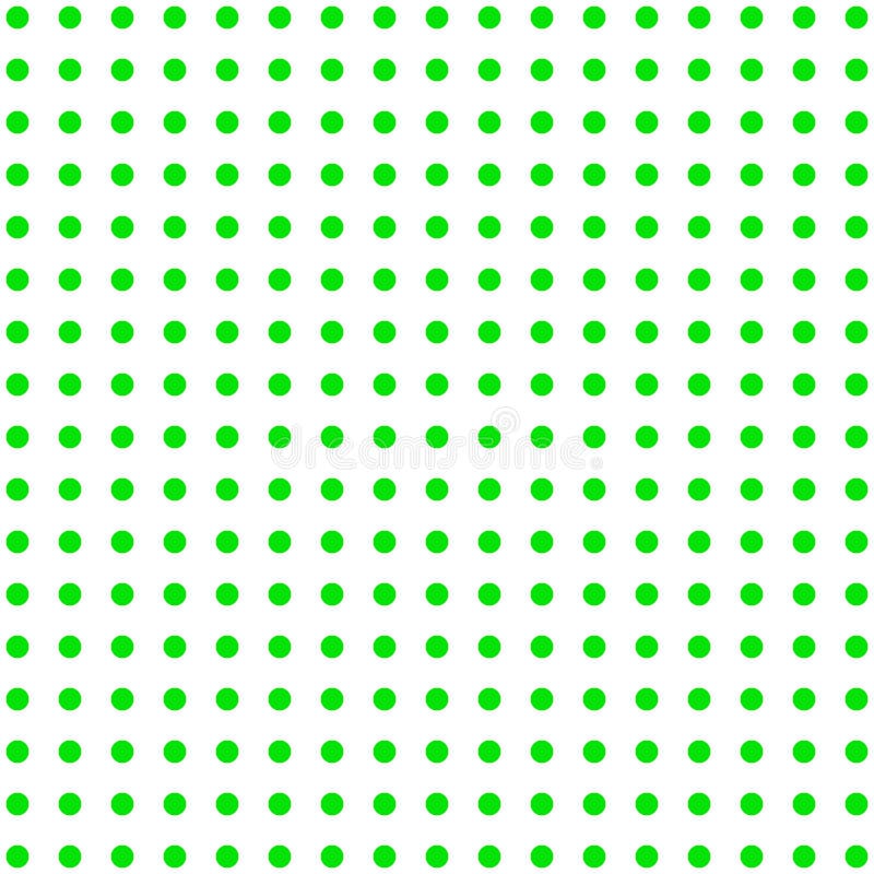 Vector Image of a Green Dots on a White Background. Stock Vector ...