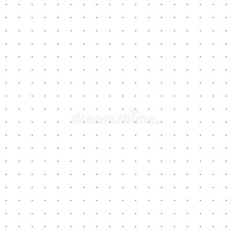 Vector Image of a Green Dots on a White Background. Stock Vector ...