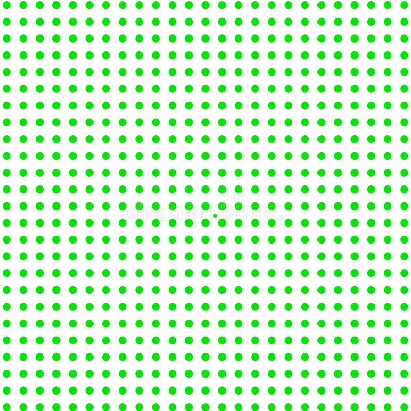 Vector Image of a Green Dots on a White Background. Stock Vector ...