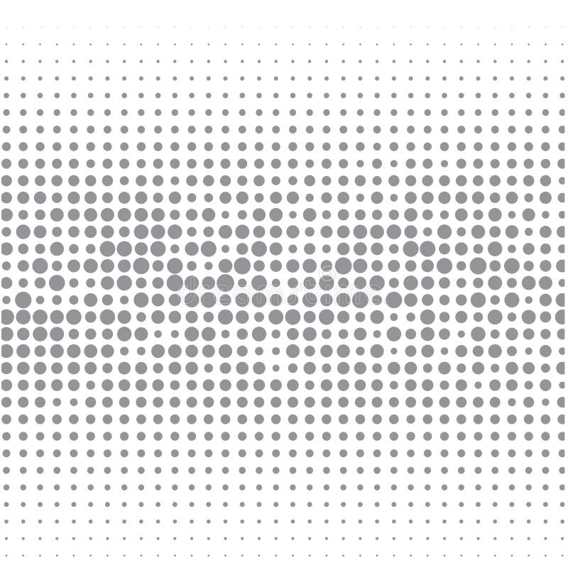 Vector Image of Grey Dots of Different Sizes Have Different Density on ...