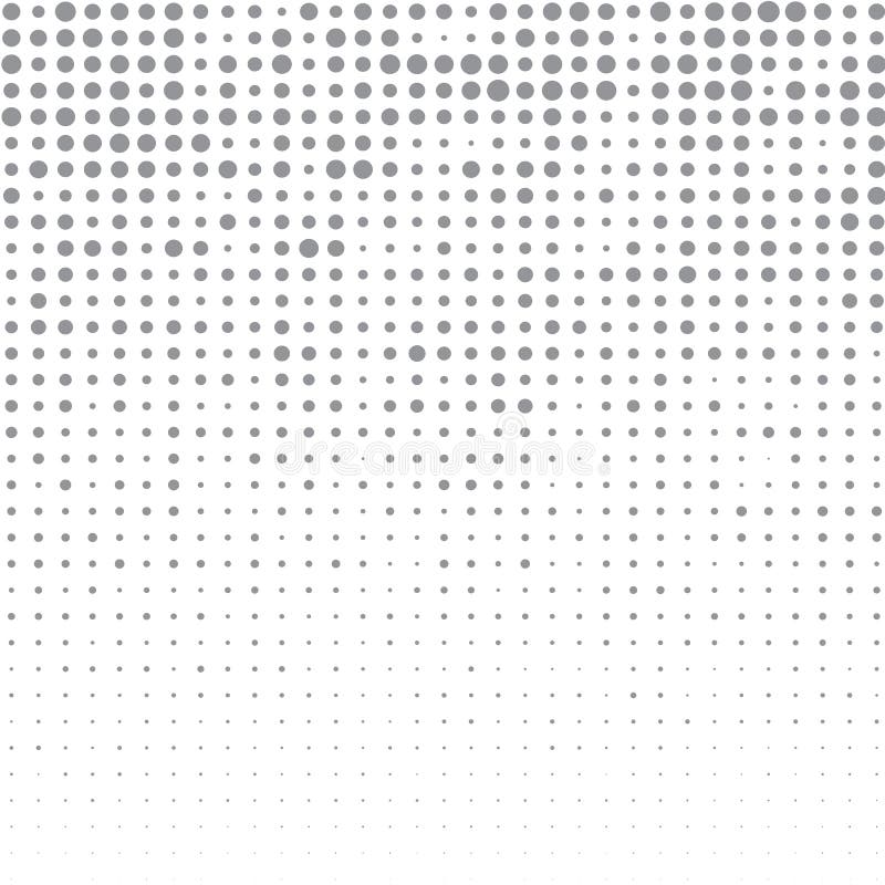 Vector Image of Grey Dots of Different Sizes Have Different Density on ...