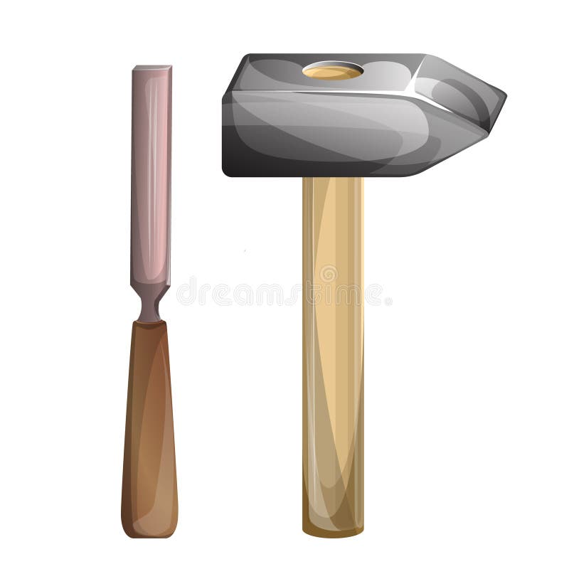 Mining Chisel Hammer Stock Illustrations – 213 Mining Chisel Hammer ...
