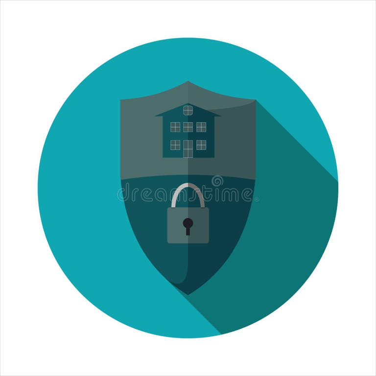 Vector Image of Home Security Stock Vector - Illustration of keypad ...