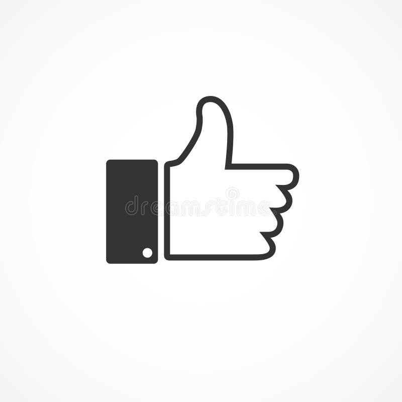 Vector image icon like. stock vector. Illustration of network - 110122140