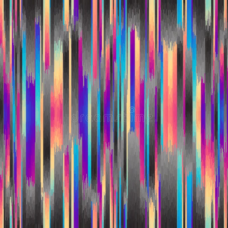 Vector Image with Imitation of Grunge Melange Lines Texture. Seamless ...