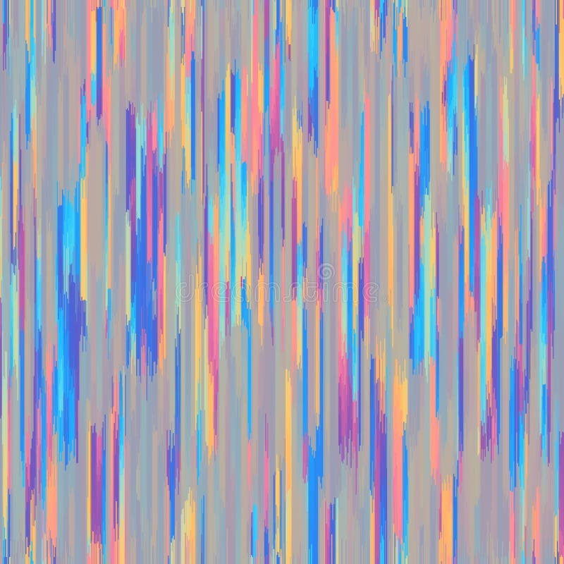 Vector Image with Imitation of Grunge Melange Lines Texture. Seamless ...