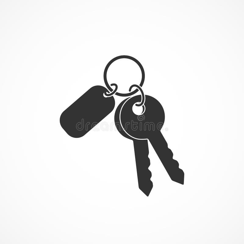 Vector image keys icon. stock illustration. Illustration of button ...