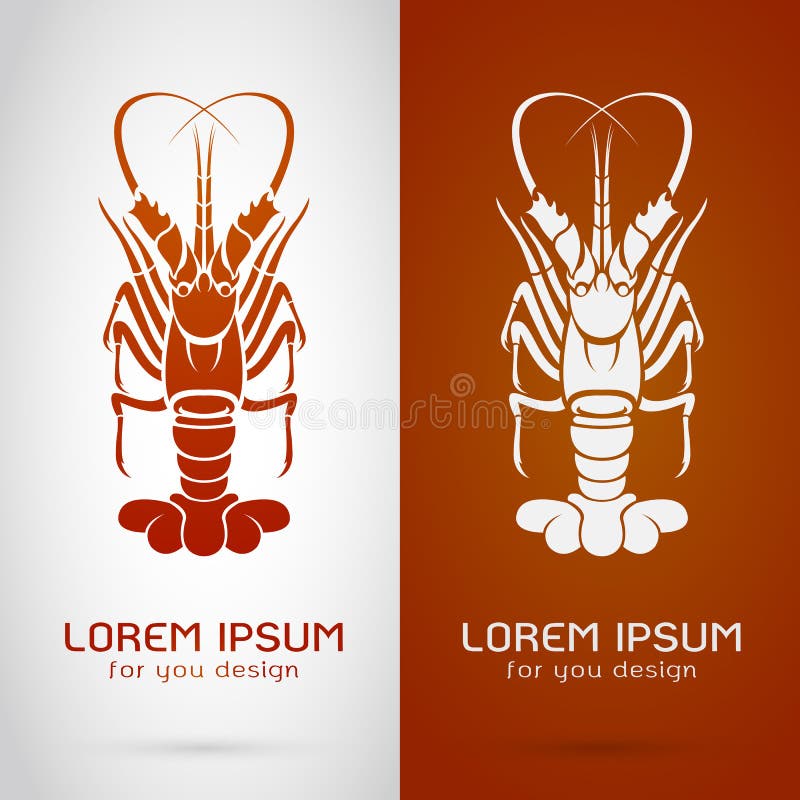 Vector Image of an Lobster Design Stock Vector - Illustration of lunch ...