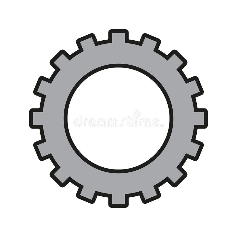 Machine Gears and Transmission Parts Stock Vector - Illustration of ...