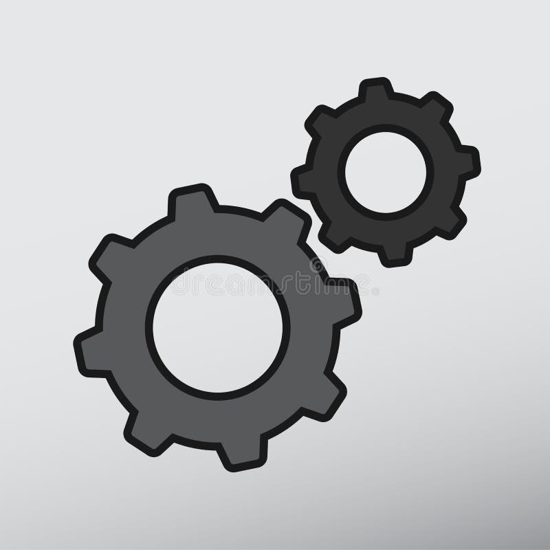 Vector Image Machine Gears and Transmission Parts Stock Vector ...