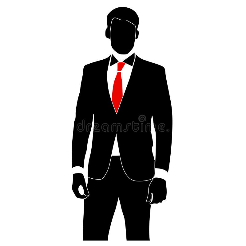 Vector Image of Manager Man Stock Vector - Illustration of background ...