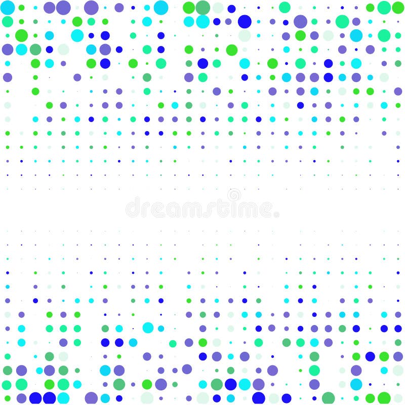 Vector Image of Multicolored Dots of Different Sizes Have Different ...