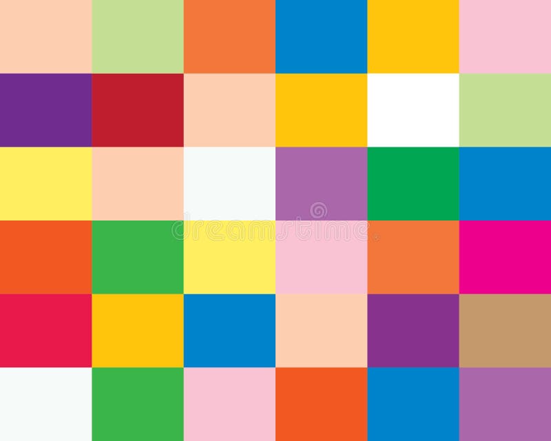 Vector Image of a Multicolored Grid Background. Stock Vector ...